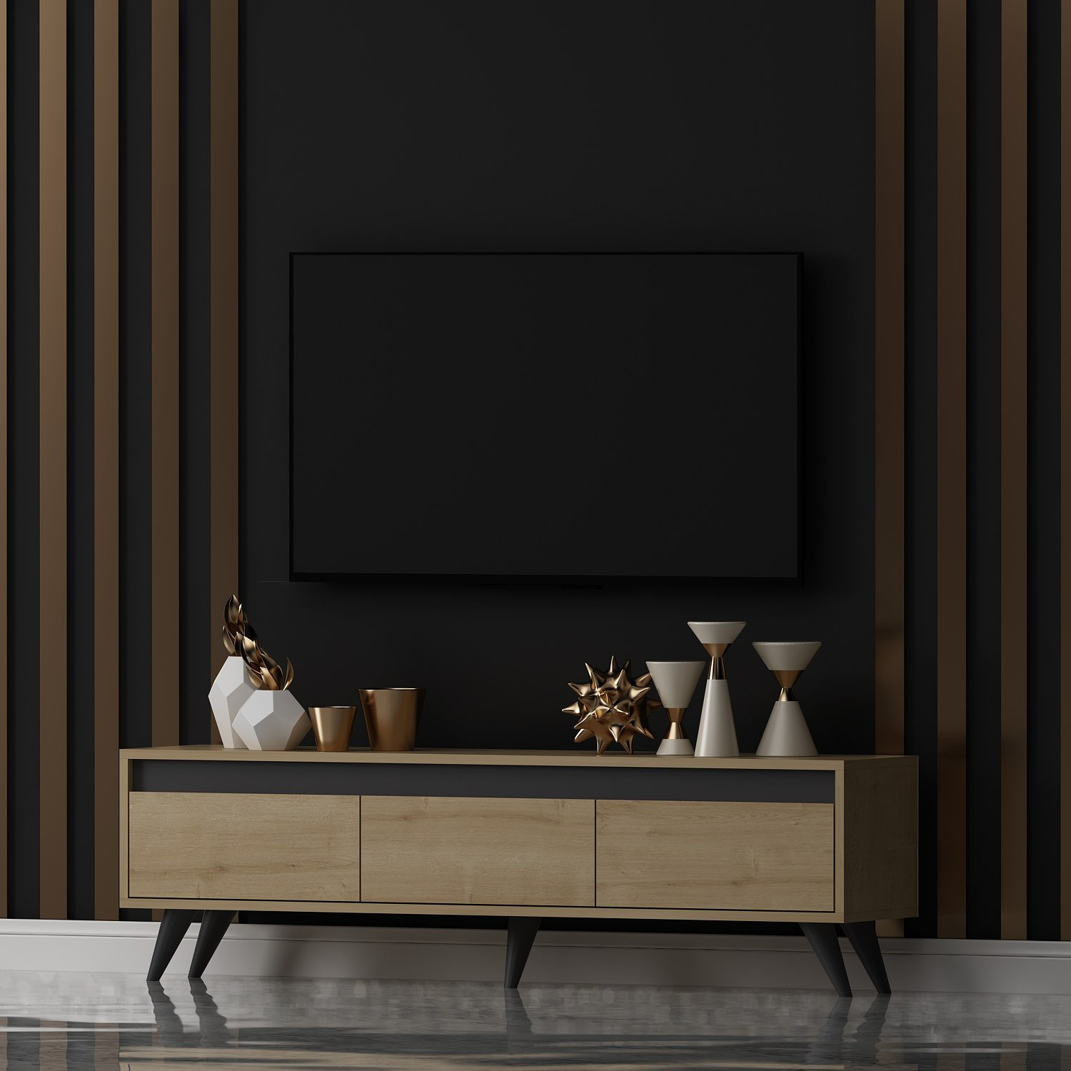 George Oliver Duggan TV Stand - Wayfair Canada