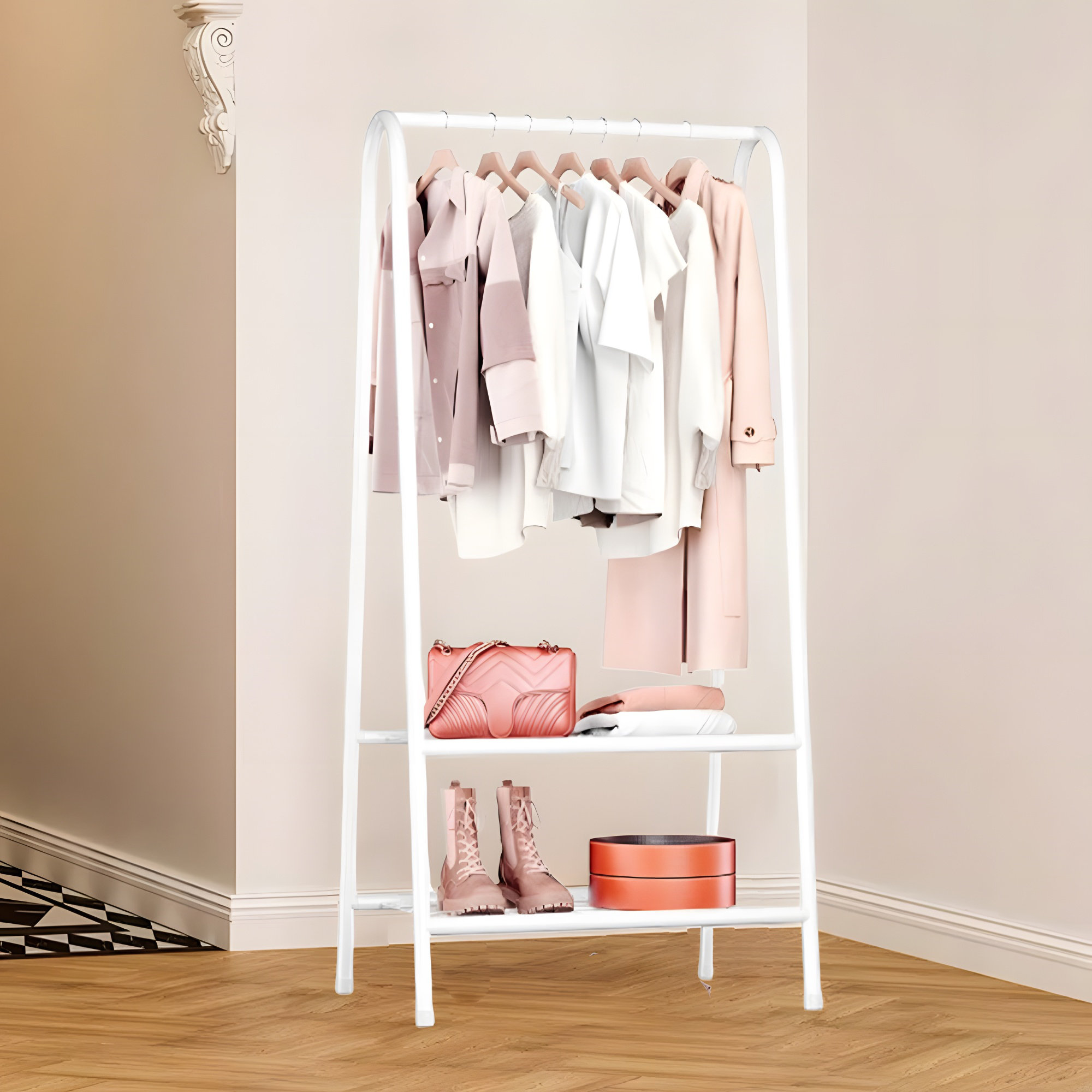 Rebrilliant Clothing Rack For Hanging Clothes | Wayfair