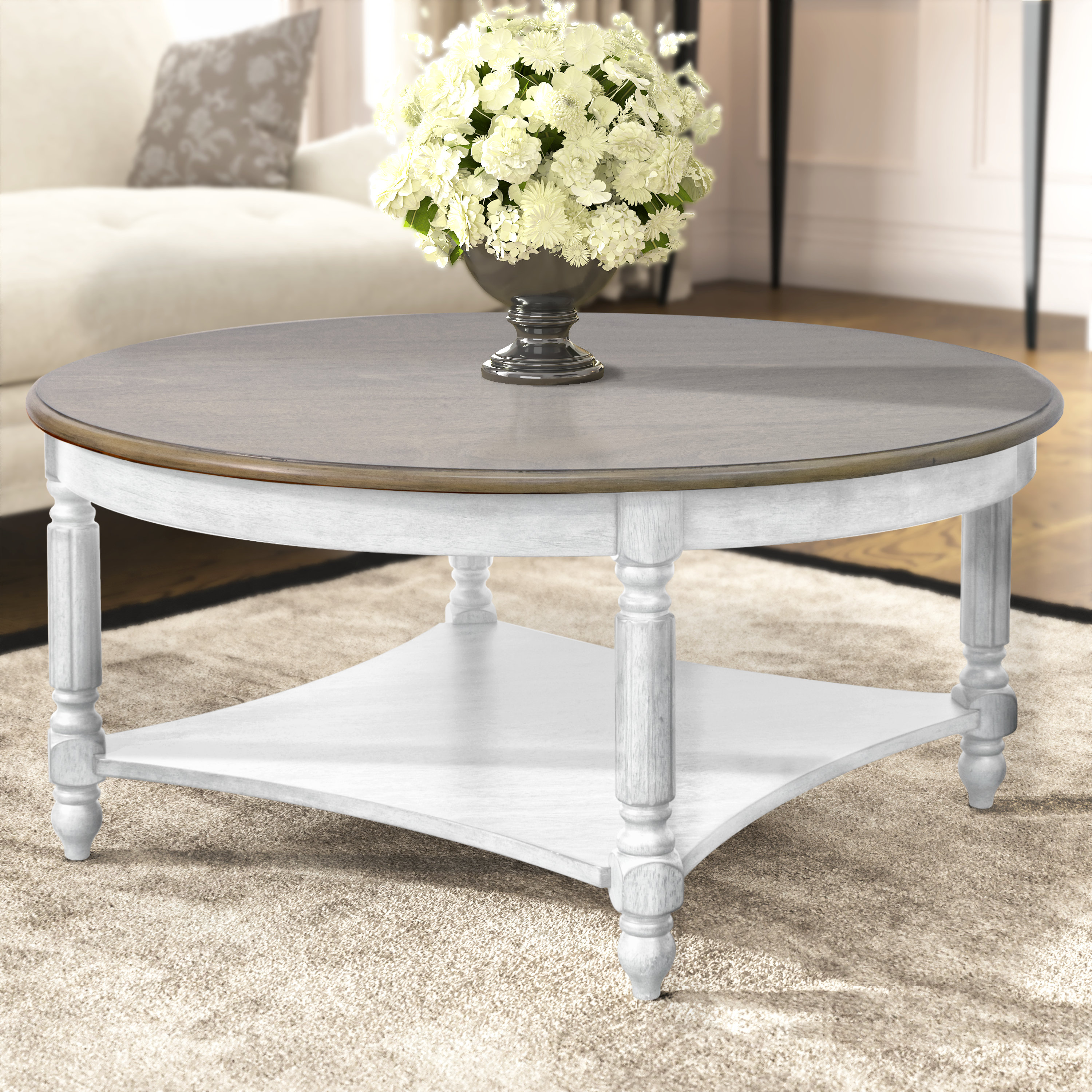 Laurel Foundry Modern Farmhouse Locke Solid Wood Single Coffee Table ...