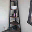 Zipcode Design™ Azariah 5-Tier Iron Corner Shelf, Freestanding Ladder ...