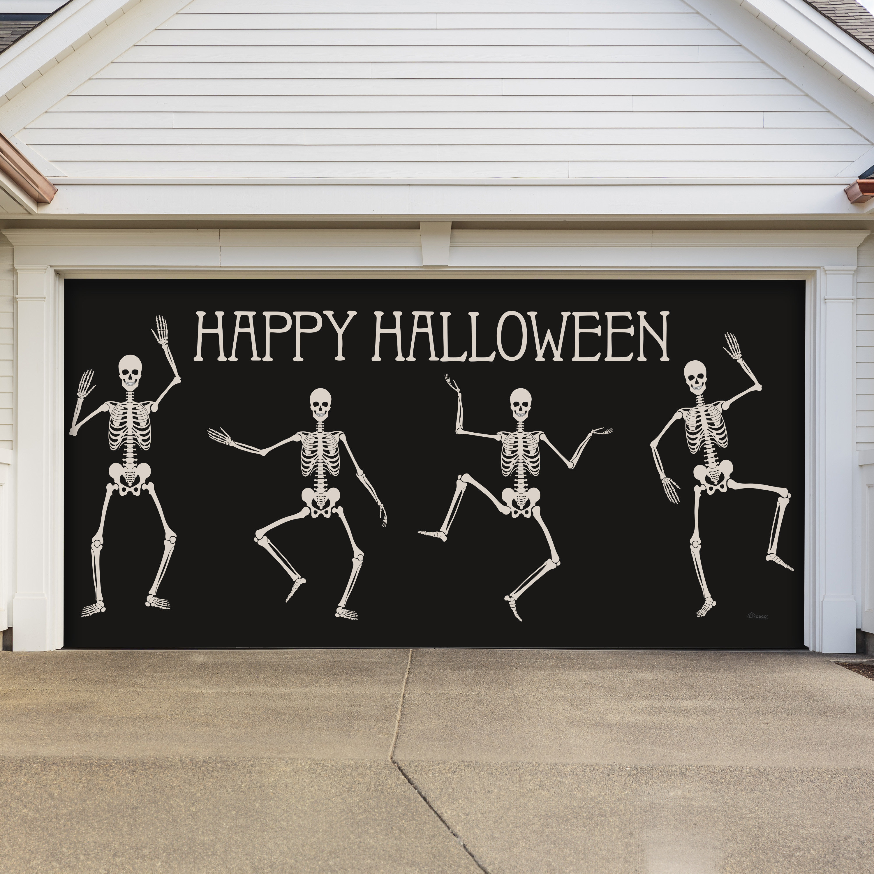 My Door Decor 7' x 16' Halloween Double Garage Door Banner - Outdoor ...