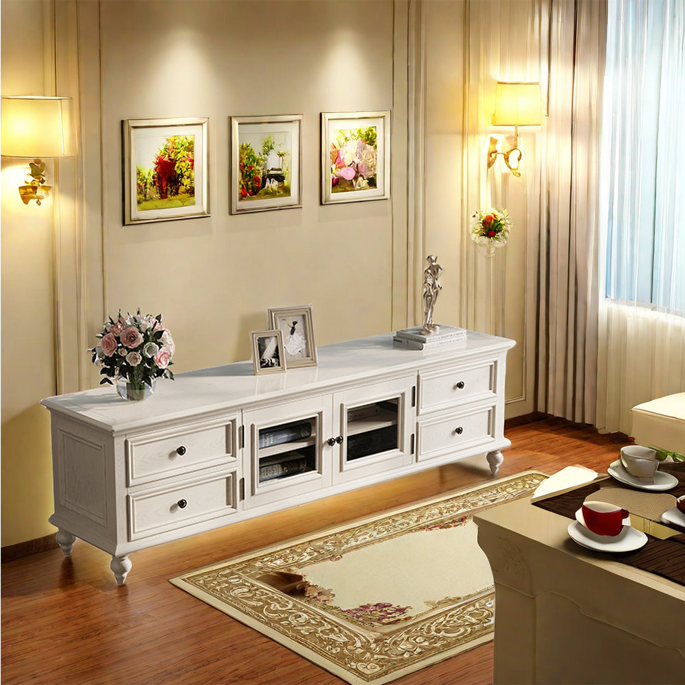 moonlight design Modern solid wood TV stand - Wayfair Canada