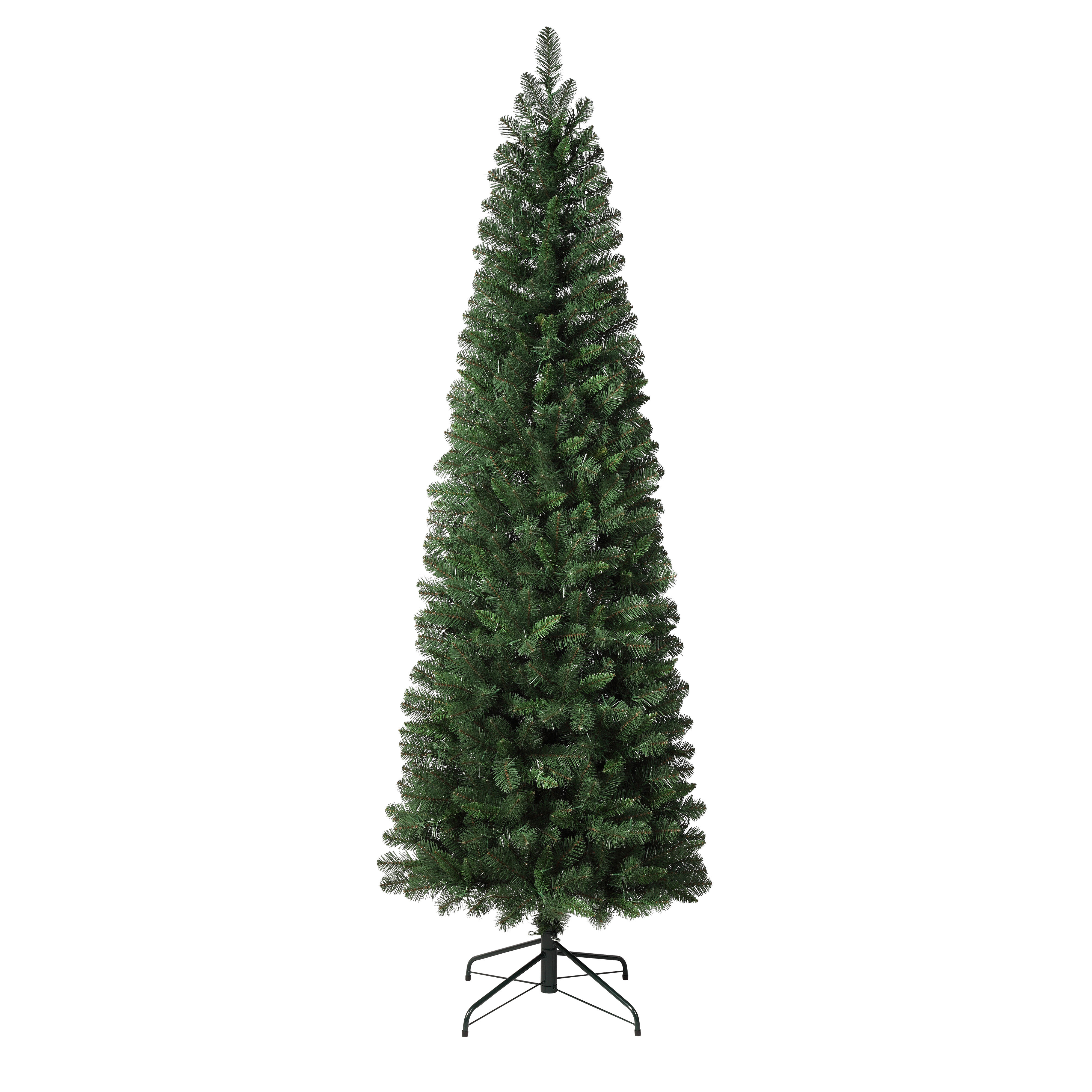 Haute Decor 7.5' Lighted Spruce Christmas Tree & Reviews | Wayfair
