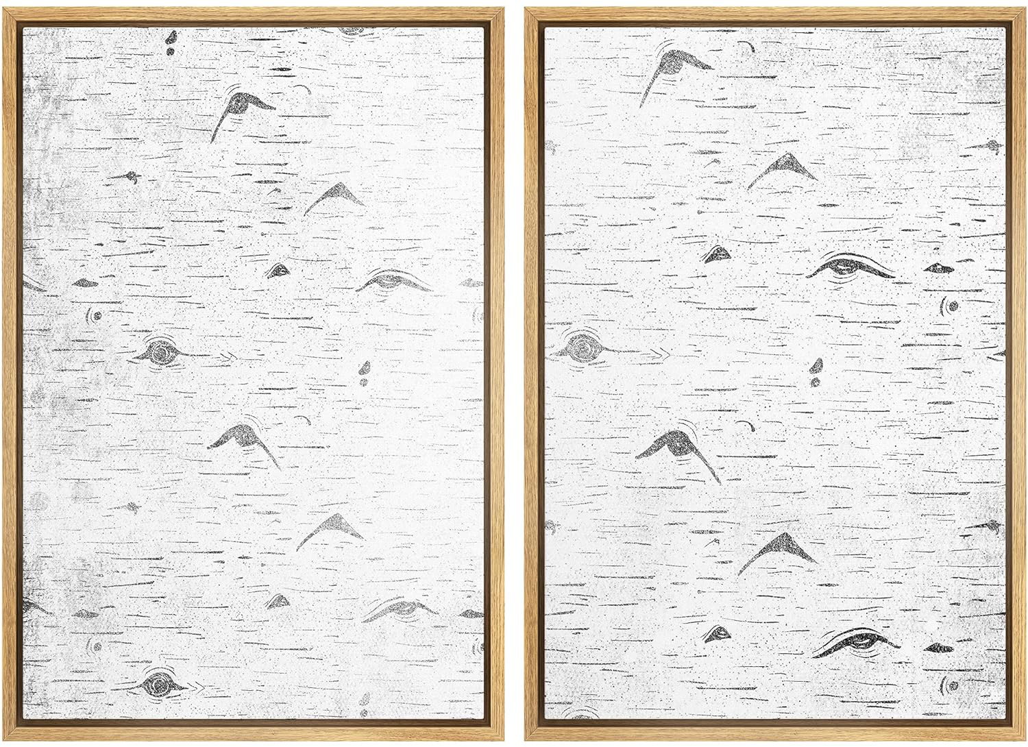 wall26 Abstract Notched Tree Bark Abstract Wilderness Minimalism Rustic ...