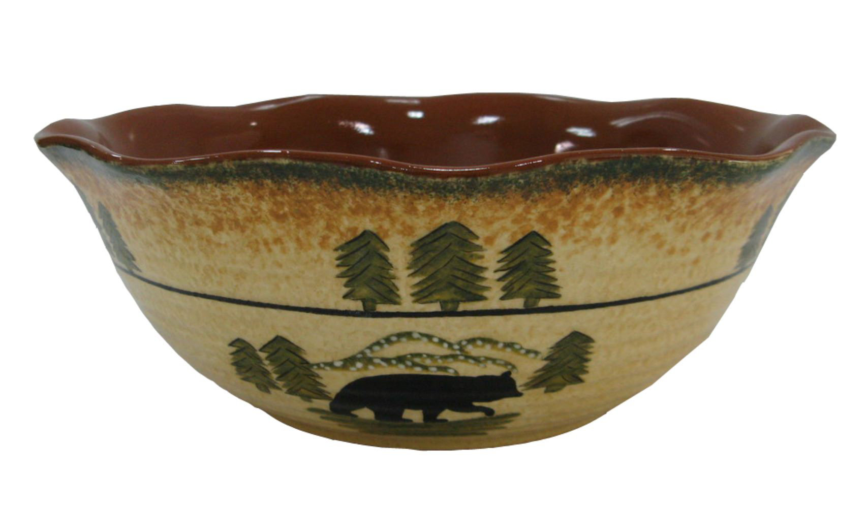 Paseo Road by HiEnd Accents Rustic Bear Ceramic Rustic Lodge Bear 1 ...