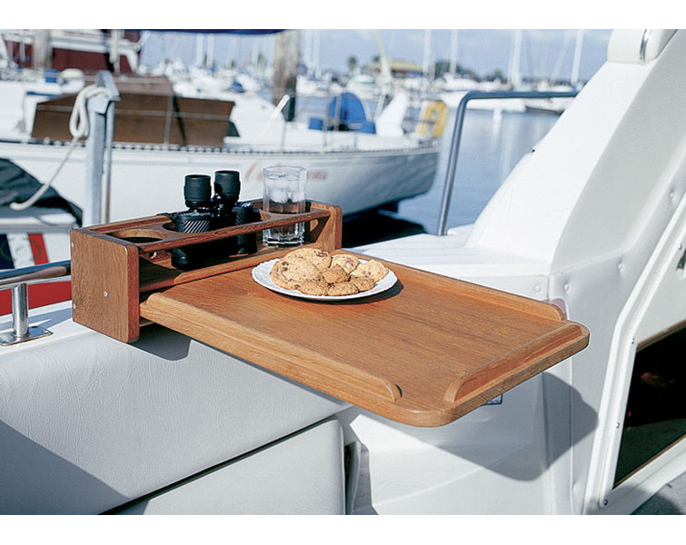 SeaTeak Solid Wood Side Table | Wayfair