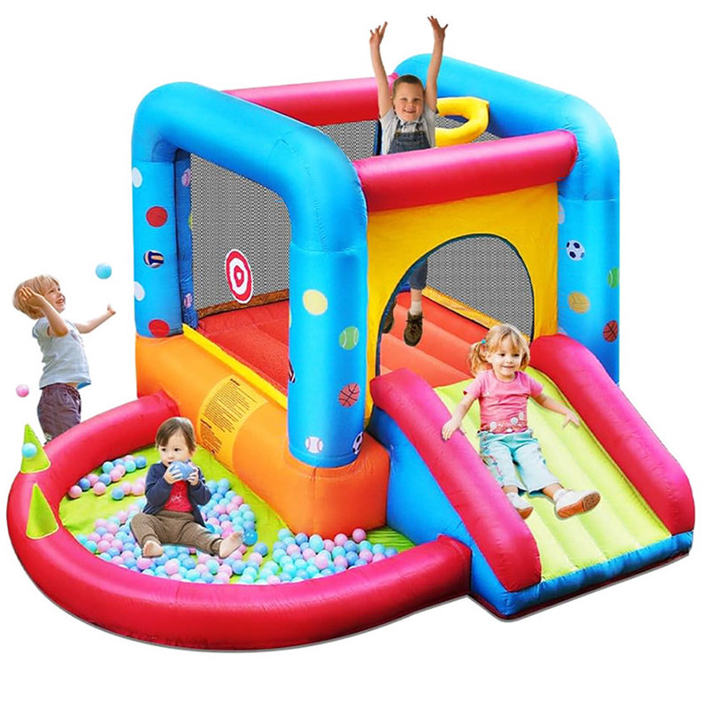 Connsann Inflatable Bounce House for Children Water Jumper Toy with ...