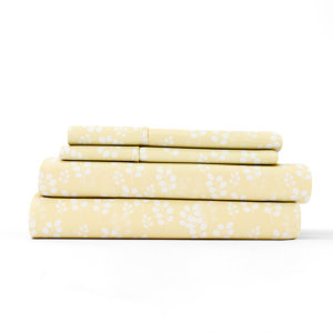 IEnjoy Home Simply Soft™ Microfiber Floral Sheet Set & Reviews | Wayfair