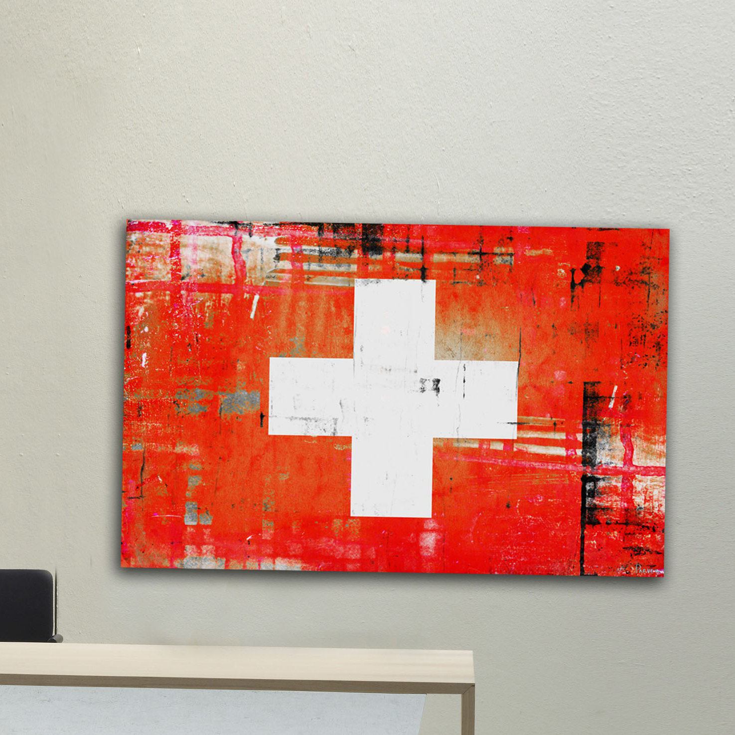 Parvez Taj 'Swiss' by Parvez Taj Painting Print on Wrapped Canvas | Wayfair