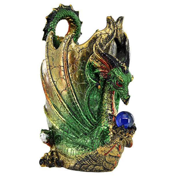 Design Toscano Ormarr Dragon, Monster of the Drawbridge Moat Statue ...