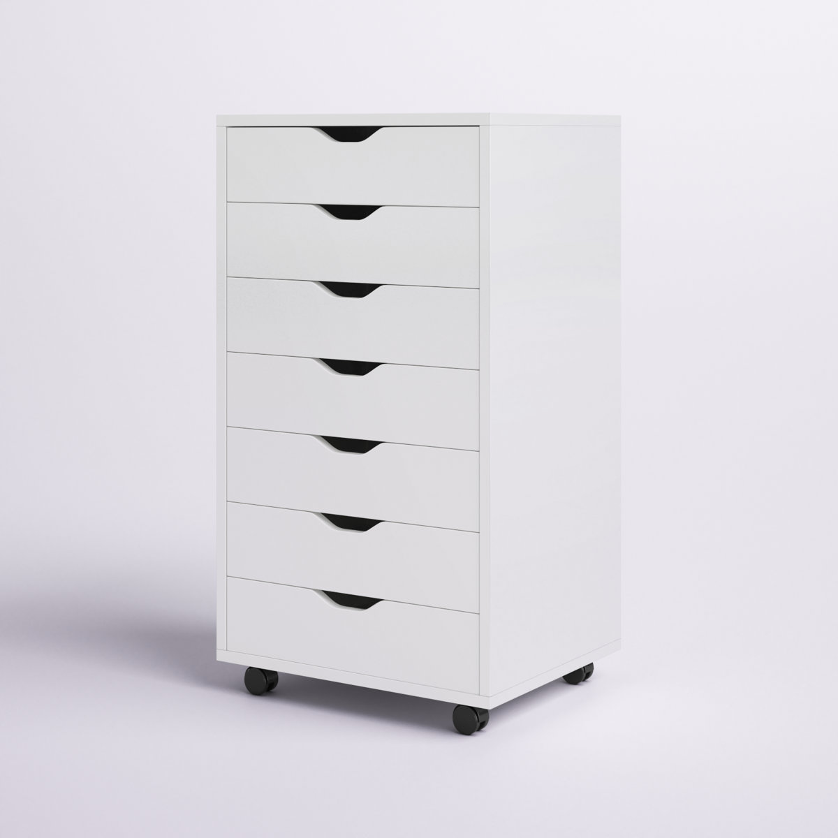 The Twillery Co.® 7 Drawer Rolling Storage Chest & Reviews | Wayfair