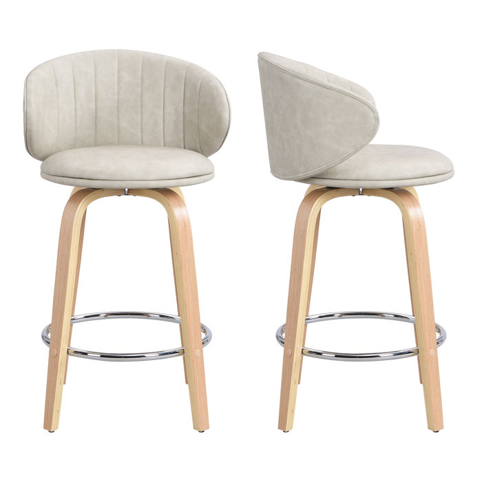 Corrigan Studio® 26'' Swivel Bar & Counter Stool & Reviews | Wayfair