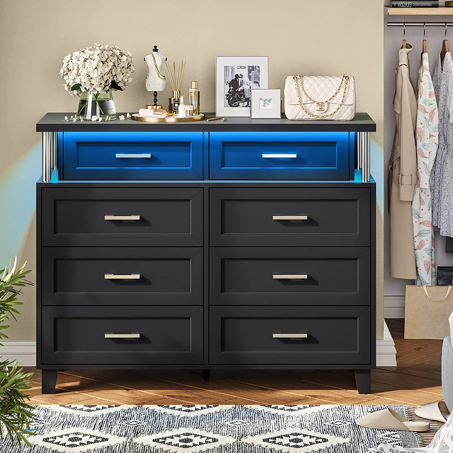 Wayfair Samples Julficar 8 Drawer 39.4" W Double Dresser - Wayfair Canada