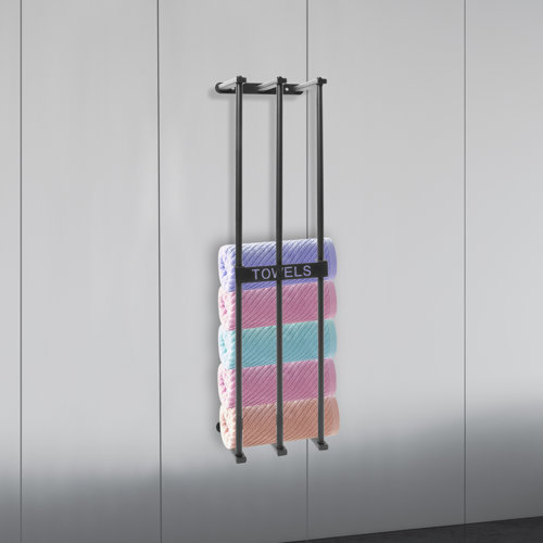 Modern Depo 3 Wall Towel Rack | Wayfair