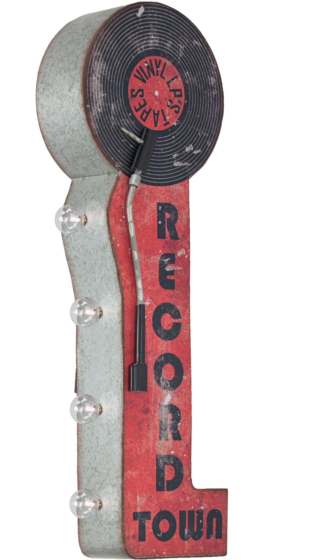 Williston Forge Record Town LED Sign & Reviews | Wayfair