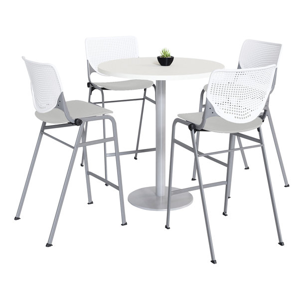 KFI Studios Mode- KOOL Sets Round Breakroom Table and Chair Set ...