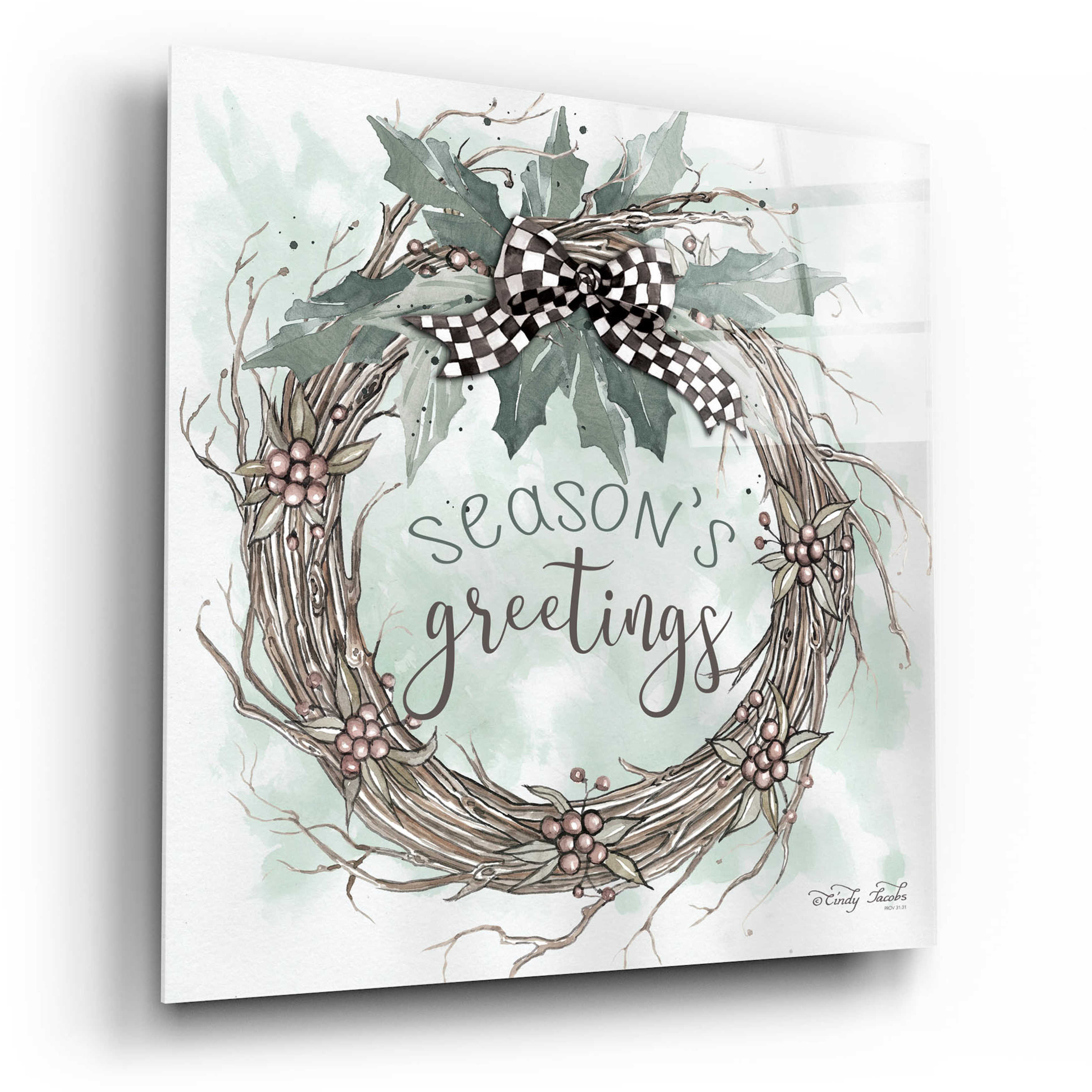 The Holiday Aisle® " Season's Greetings " by Cindy Jacobs - Wayfair Canada