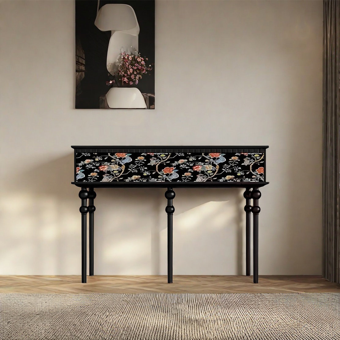 Liu's ink furniture Retro Minimalist Art Console Table | Wayfair