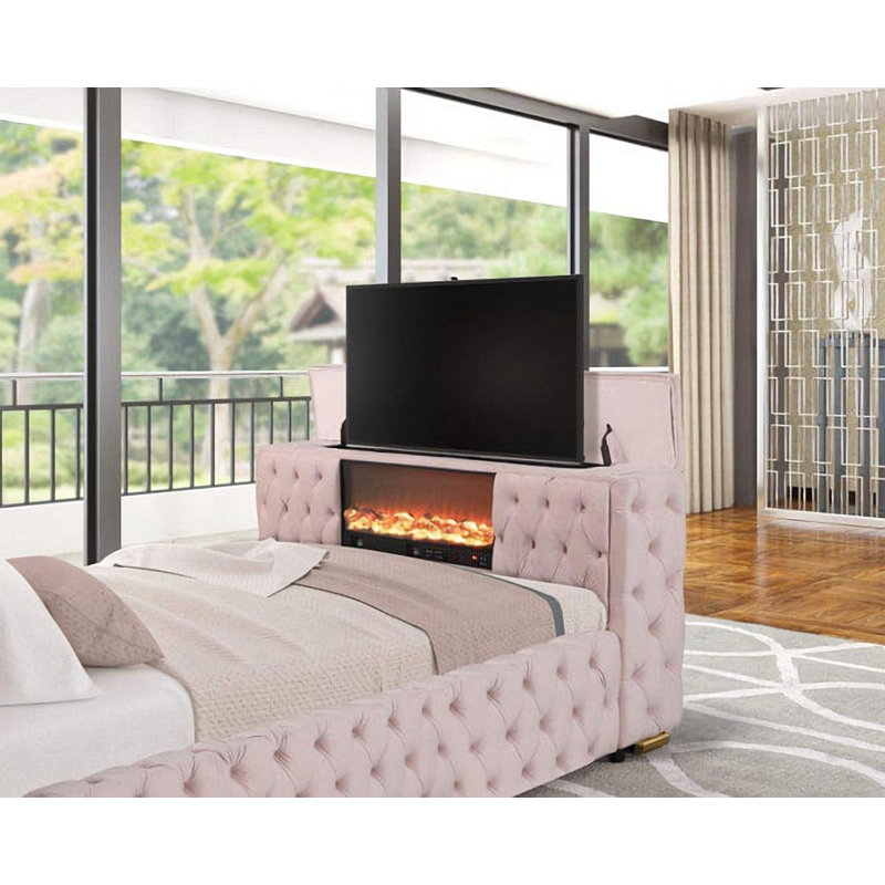 Grand Discount Furniture Upholstered TV Bed Storage Bed | Wayfair