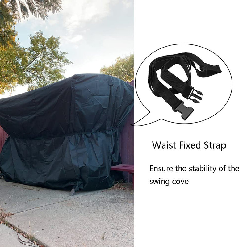 Arlmont & Co. Outdoor Swing Cover - 3-Seater Waterproof Patio Swing ...