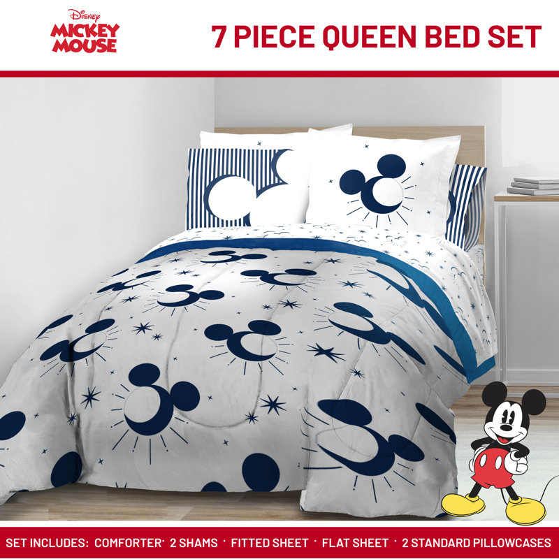 mickey mouse bedding set