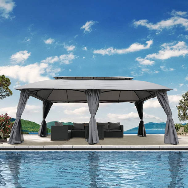 Garden Winds San Rafael Gazebo Replacement Canopy Top ONLY | Wayfair
