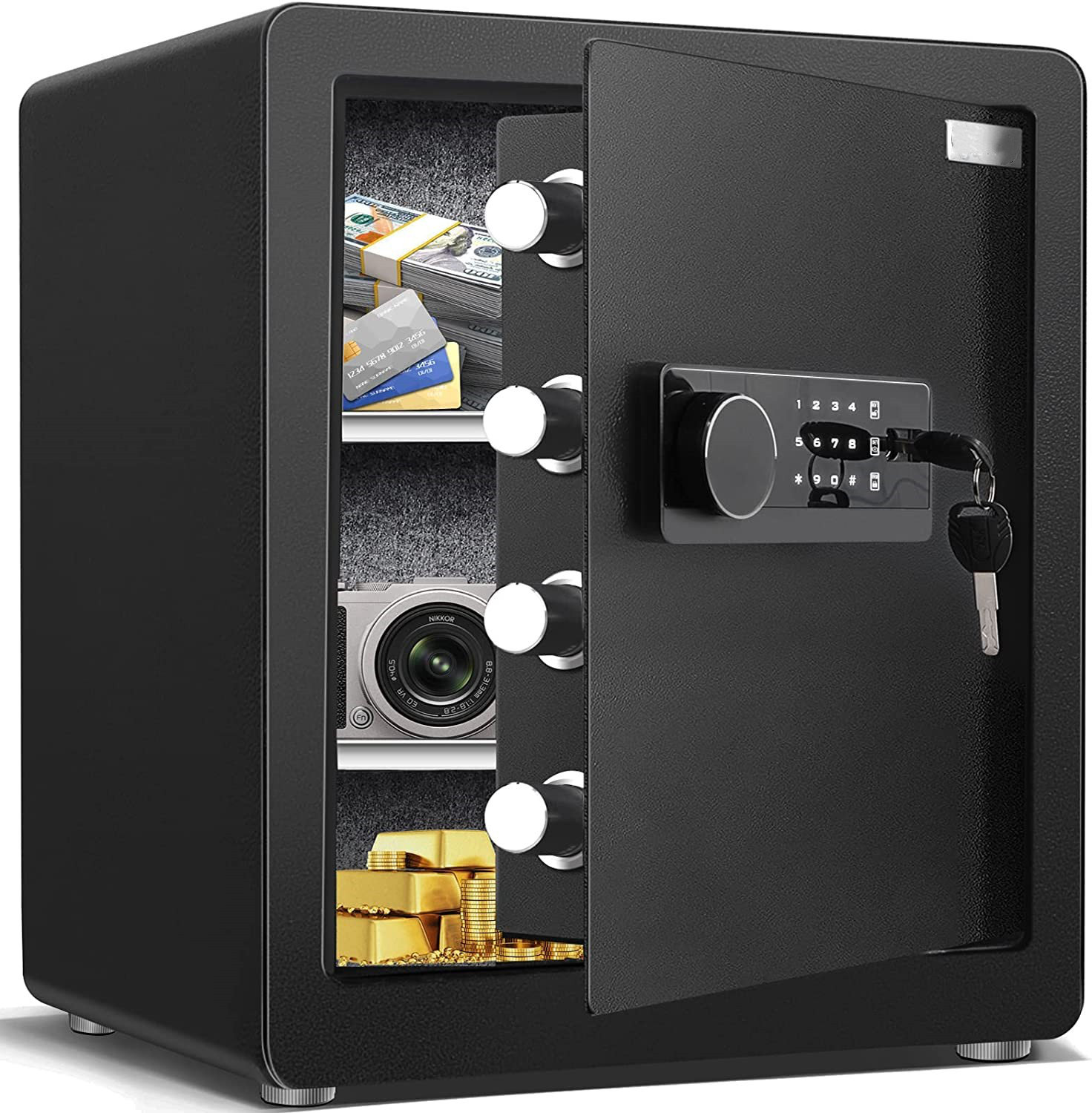 Underyr Safe Box with Key Lock - Wayfair Canada