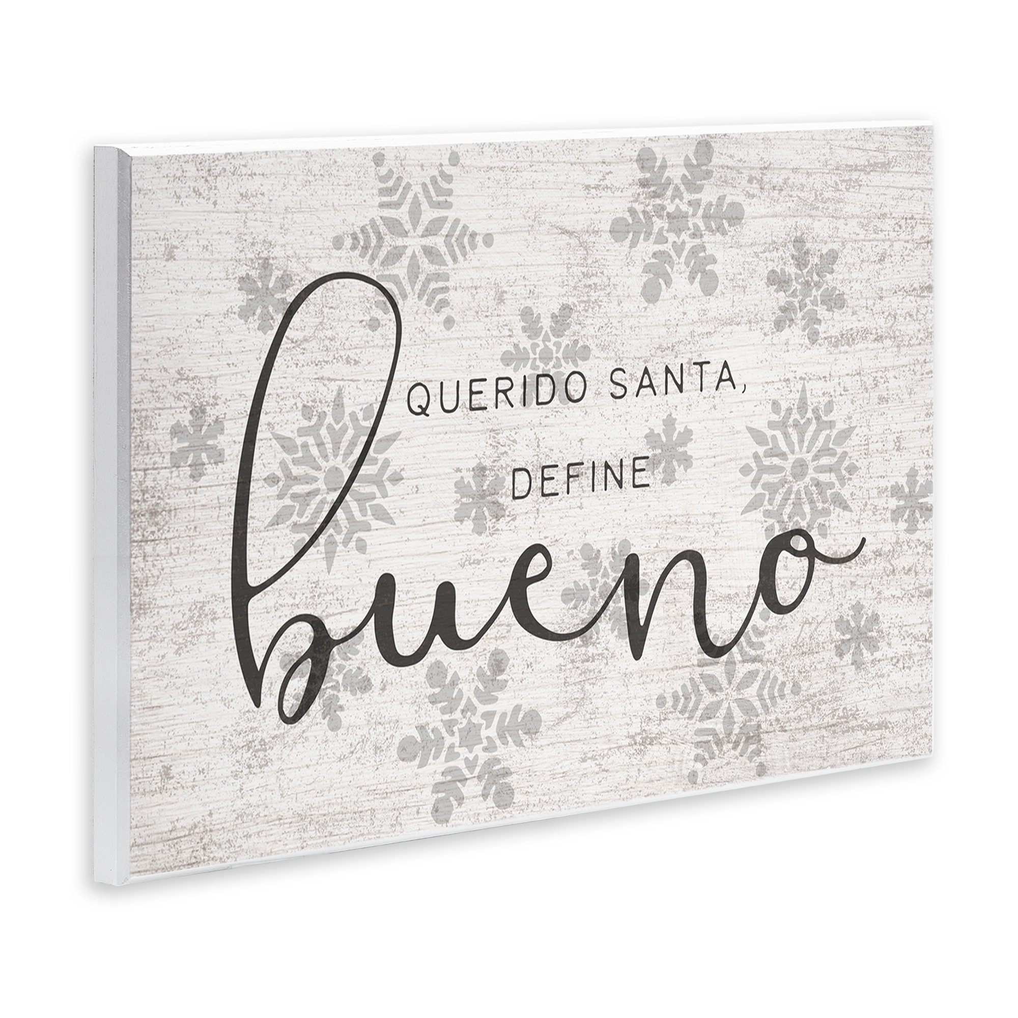 Ophelia & Co. Dear Santa Define Good Wall Plaque Spanish Art, by Lil ...