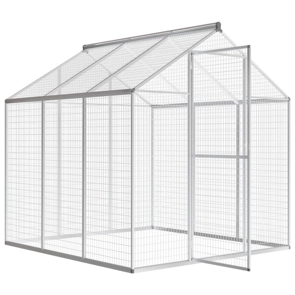 Tucker Murphy Pet™ Outdoor Aviary Walk-in Aviary with Hinged Door Large ...