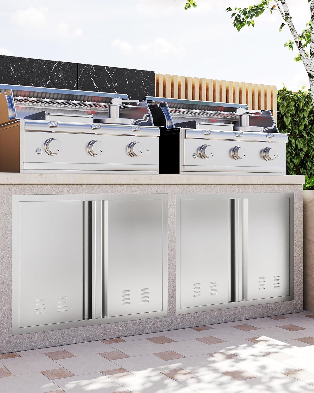 FXSGER 66cm Outdoor Kitchen | Wayfair.co.uk