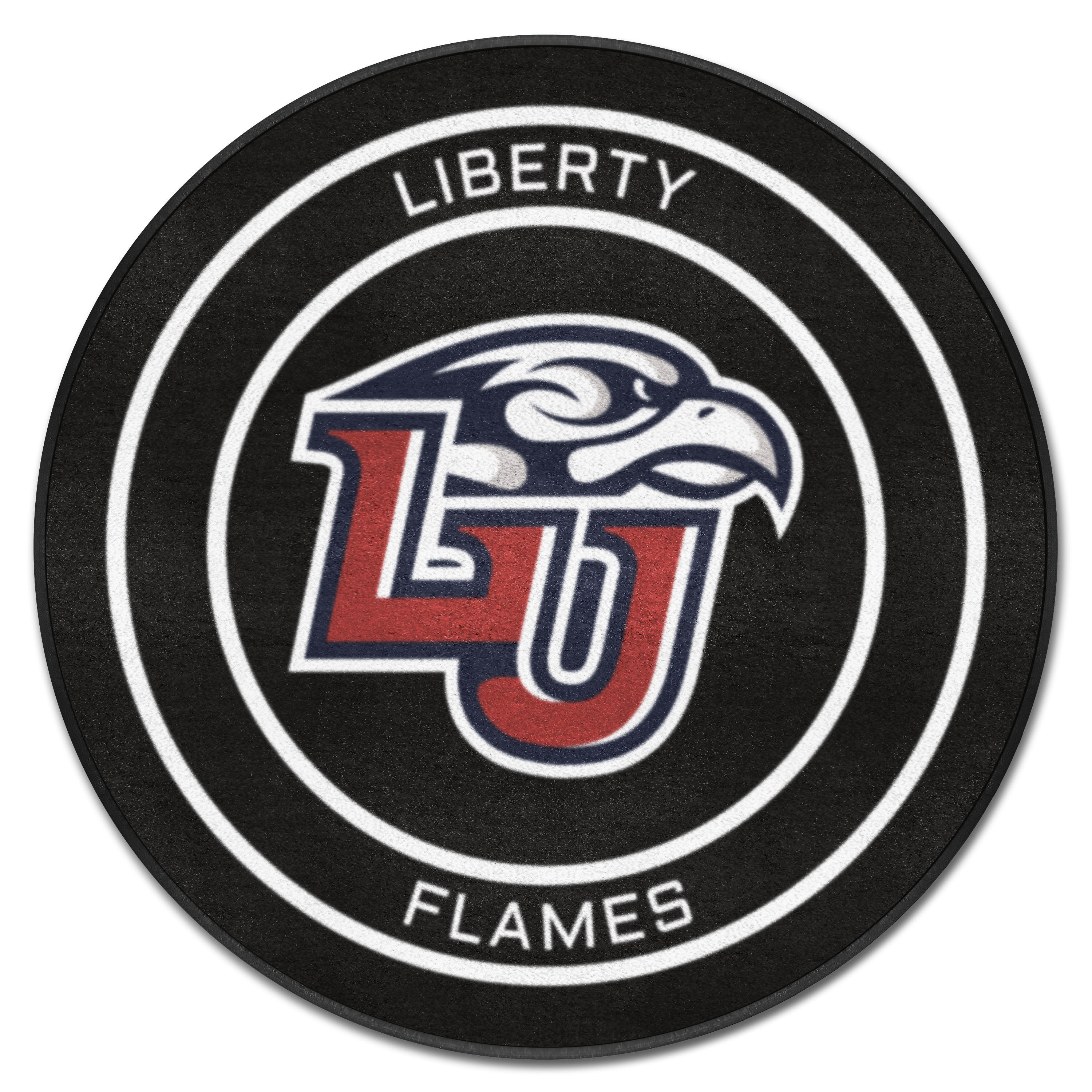 FANMATS Liberty_Liberty Hockey Puck Rug - 27In. Diameter | Wayfair