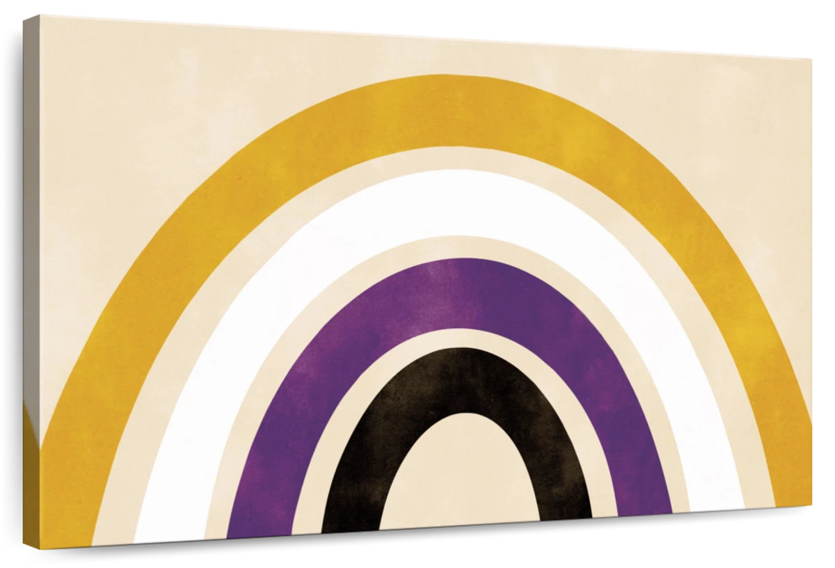 Ebern Designs Non-Binary Colors Rainbow | Wayfair