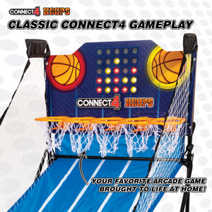Eastpoint Sports Connect 4 Hoops Indoor Basketball Arcade Game For Home ...