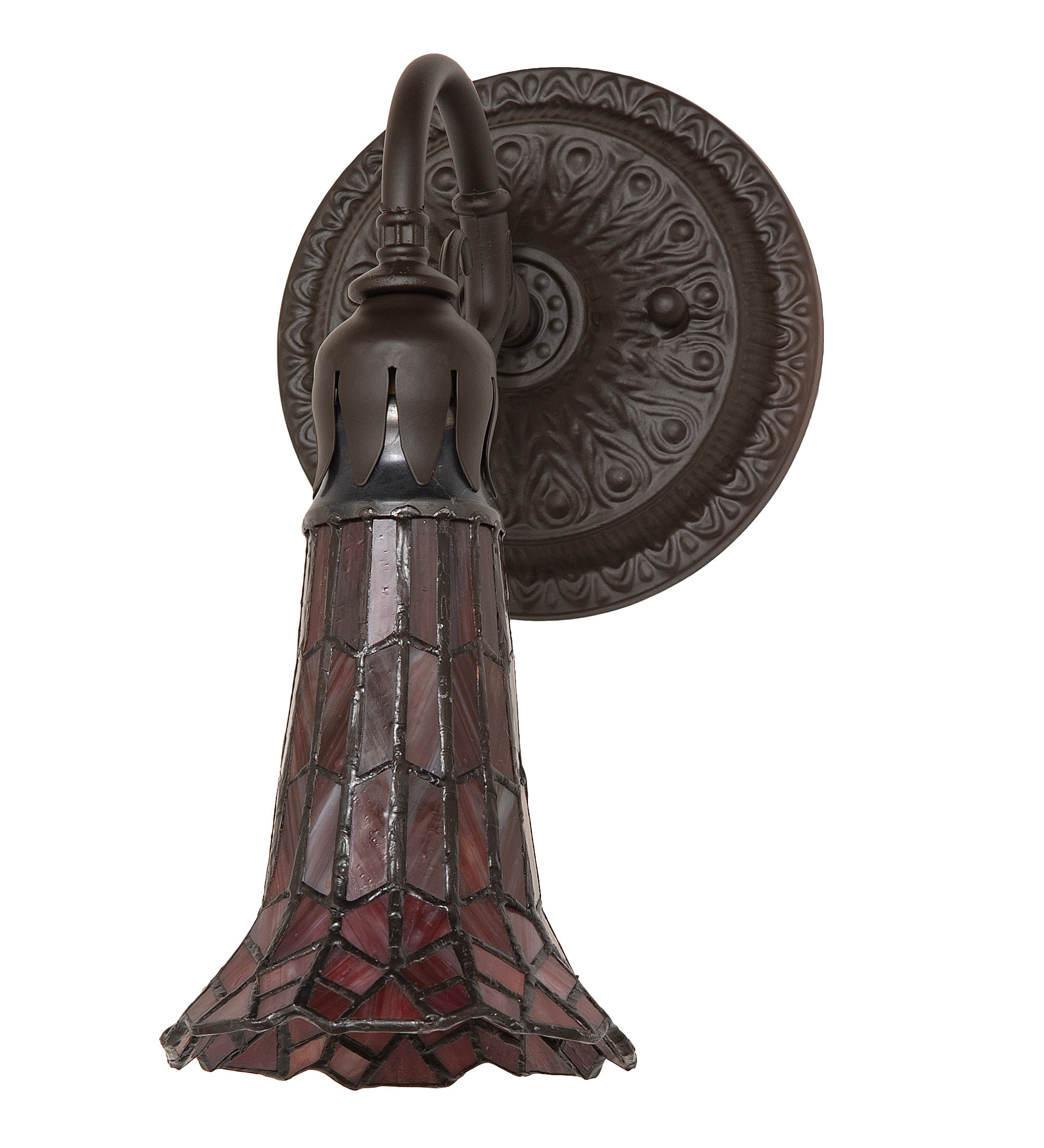 Bloomsbury Market Gazon Steel Metal Armed Wall Sconce | Wayfair