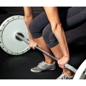 WF Athletic Supply Extra Thick Interlocking Exercise Foam Mats, 3/4 ...