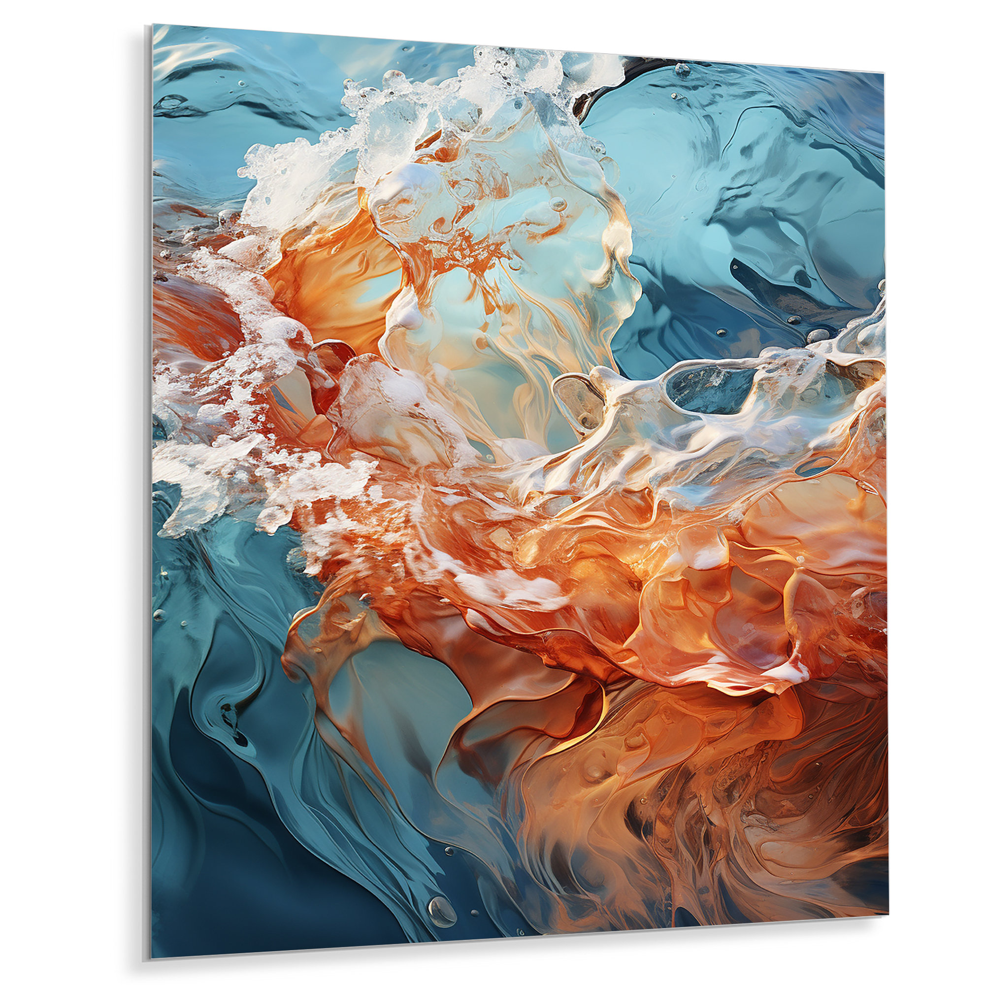 Latitude Run® Beach Photo Oceanic Rhythms III - Nautical & Beach Metal ...