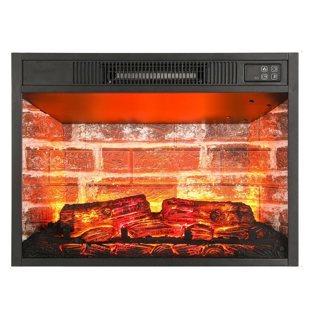 Symple Stuff Bryne 23'' W Electric Fireplace Insert & Reviews | Wayfair