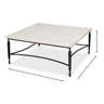Sarreid Ltd Mykos Square Coffee Table & Reviews | Wayfair