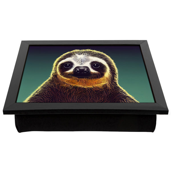 17 Stories Inconceivable SlothLap Tray with Cushion | Wayfair.co.uk
