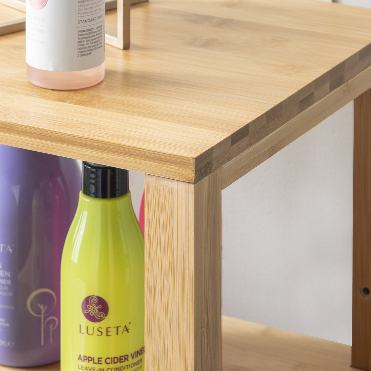 Dotted Line™ Ayden Solid Bamboo Wood 47" Tall Linen Cabinet & Reviews ...