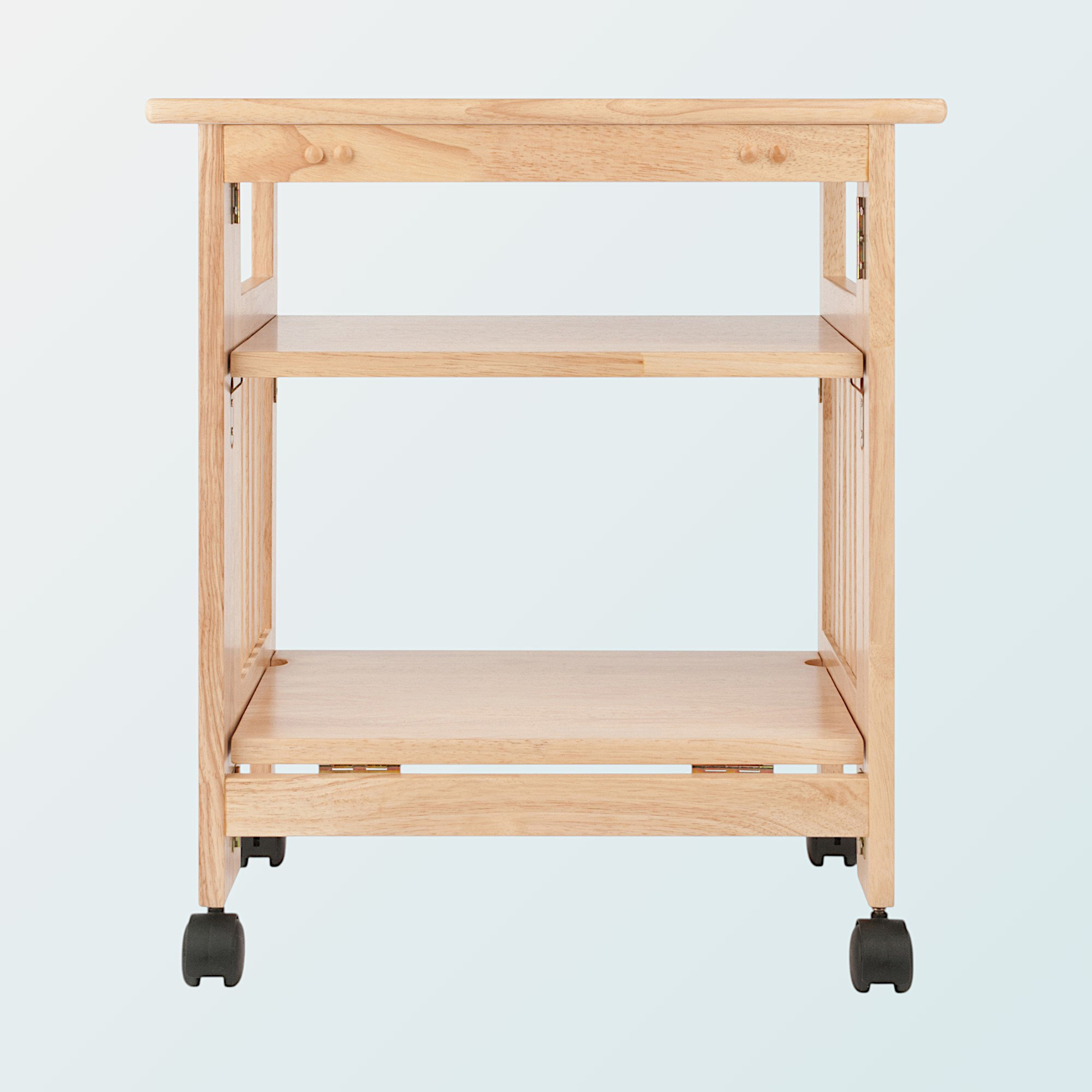 Livi Homes Marco Natural Foldable Printer Stand | Wayfair