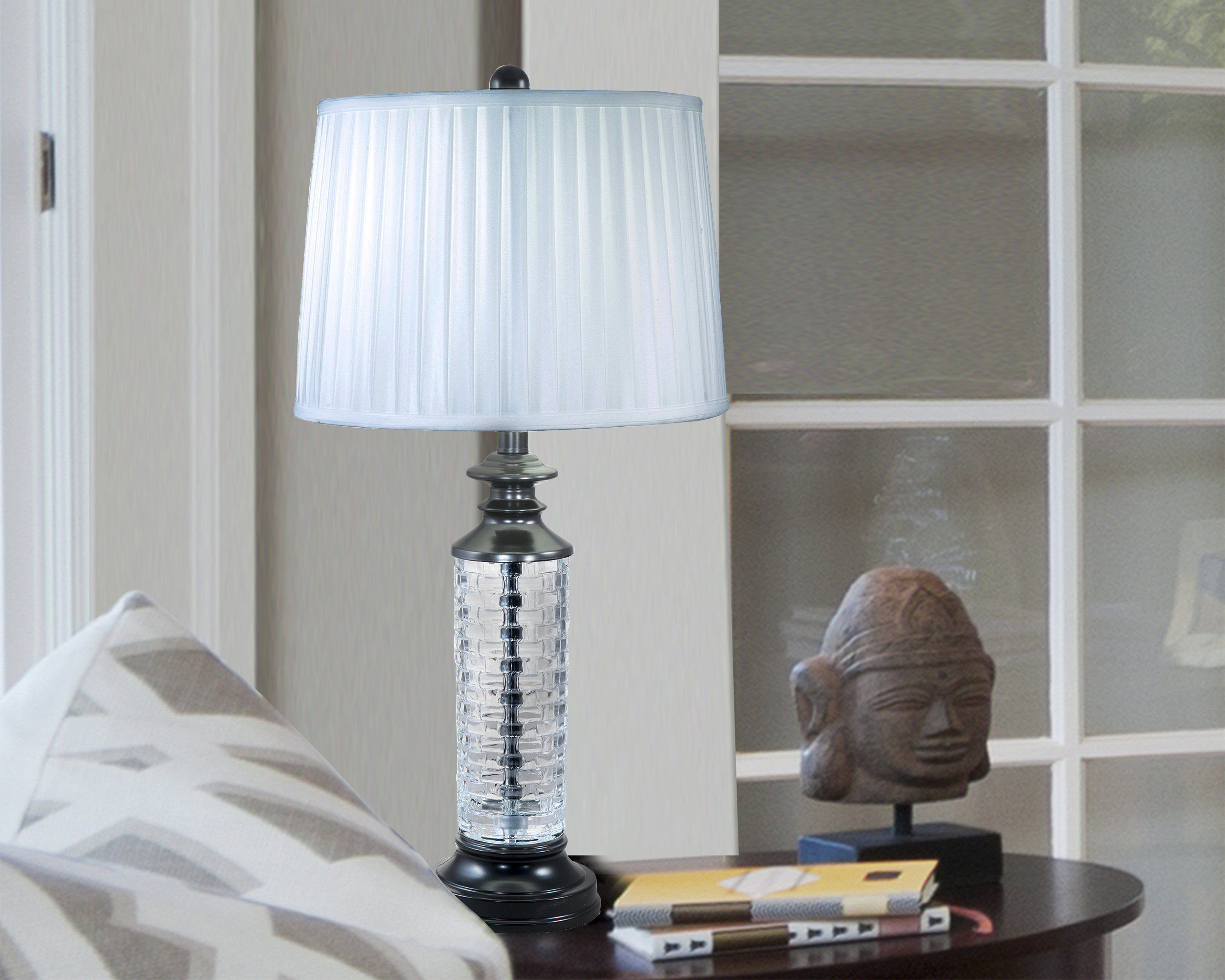 Canora Grey Overland 24% Lead Crystal Table Lamp | Wayfair