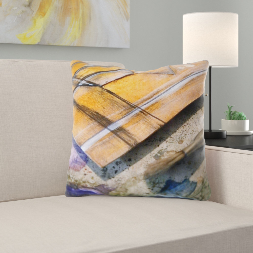 Rug Tycoon Art Outdoor Square Pillow Cover & Insert | Wayfair