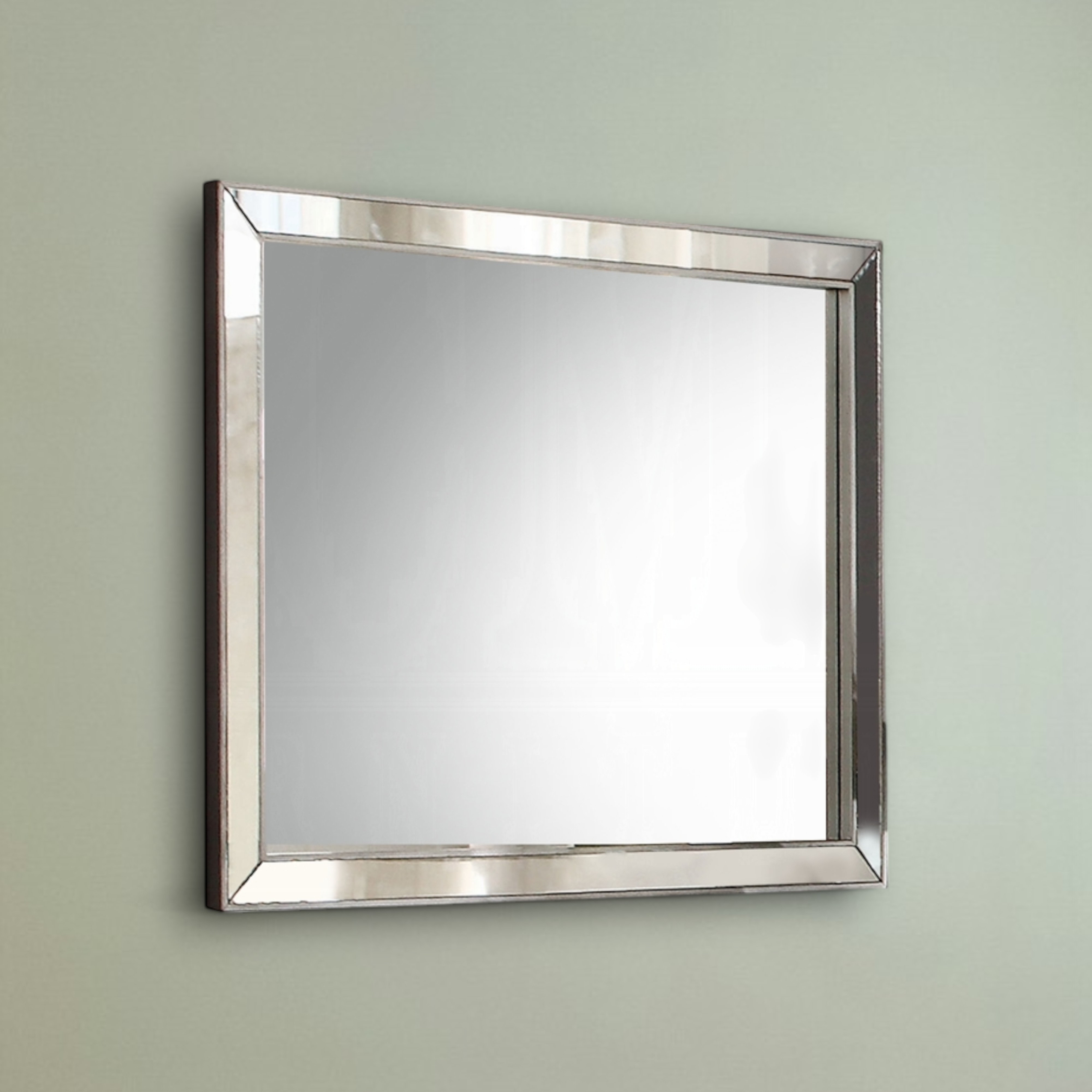 Mercer41 Firth Mirror in Platinum Finish | Wayfair