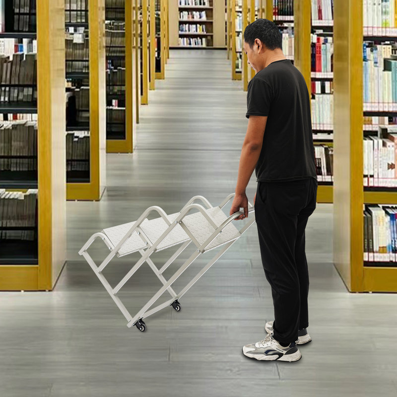 Latitude Run® 3 Step Stairs With Wheels | Wayfair