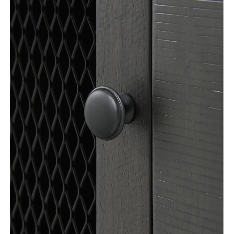 Gracie Oaks Jakendra Solid Wood End Table with Storage and Built-In ...