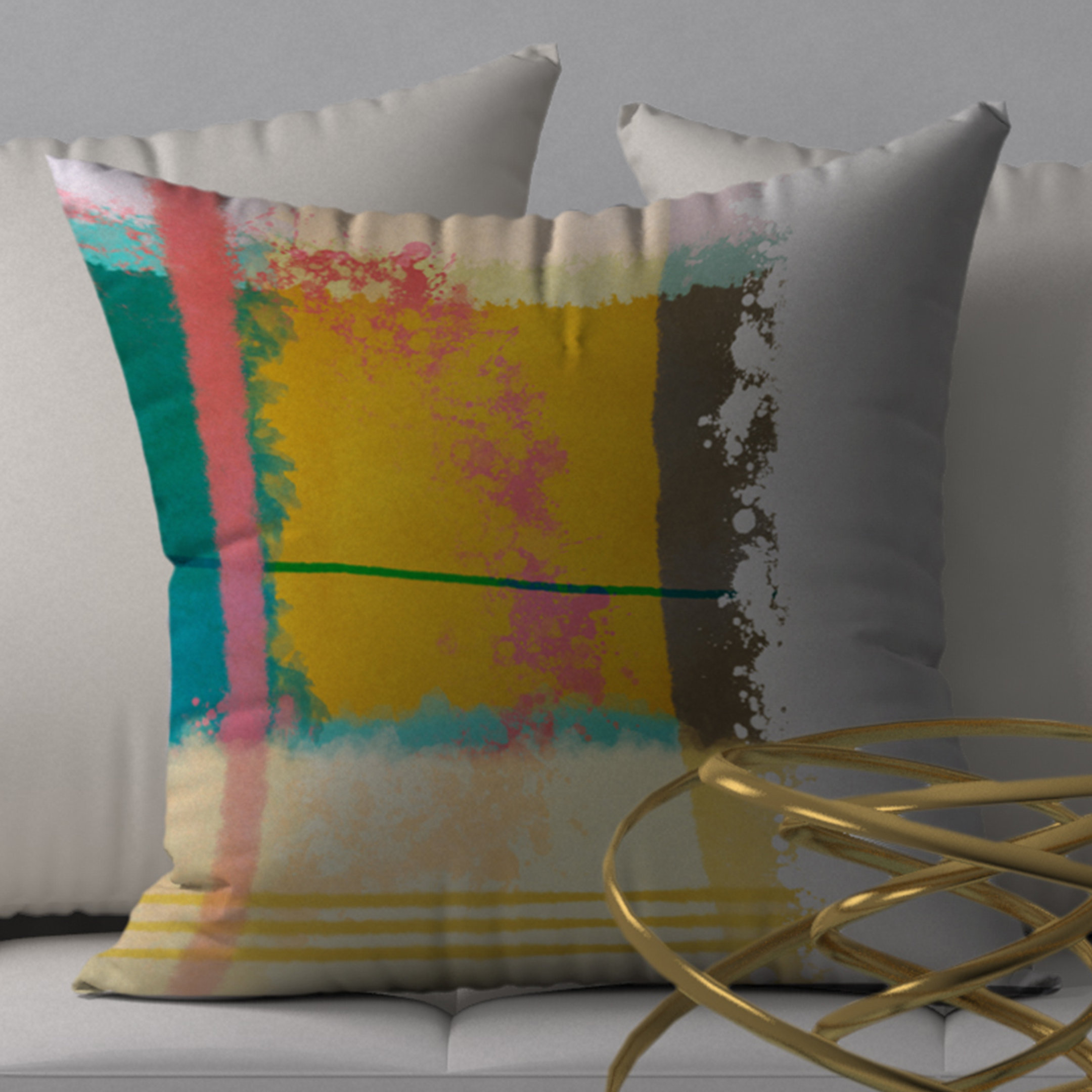 LeRoi Products Full Fast Square Pillow Cover & Insert | Wayfair