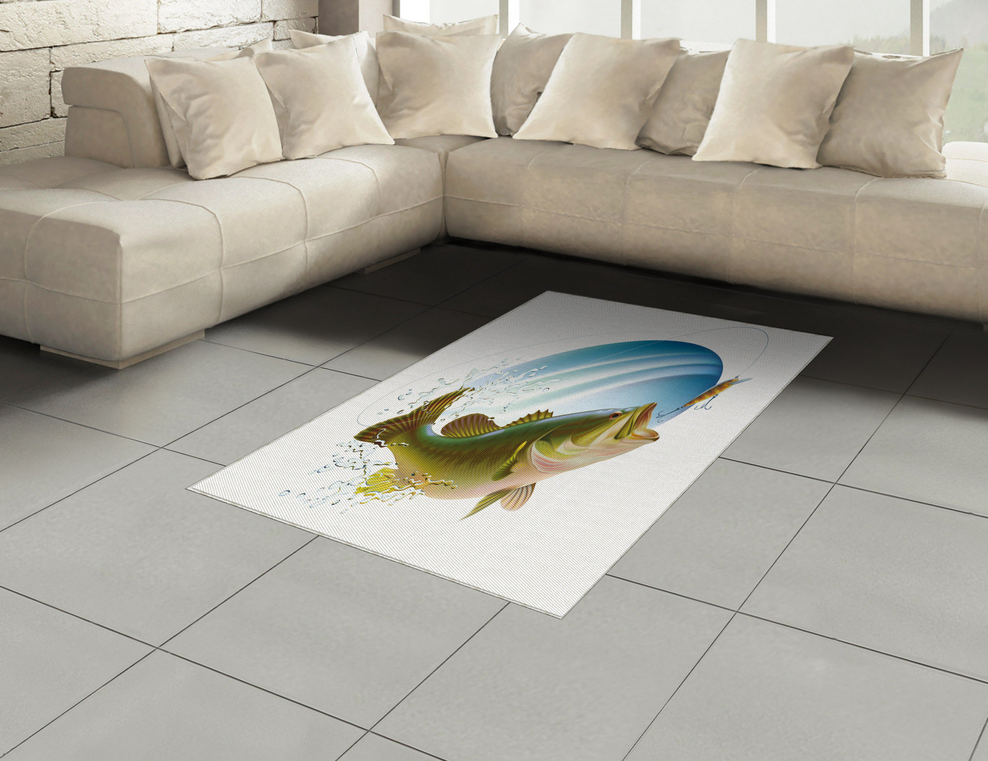 East Urban Home Fishing Fish High Density Long Fiber Poly Threads ...