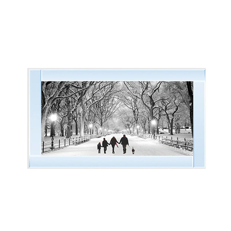 Ebern Designs Mirror Frame Print on Canvas | Wayfair.co.uk