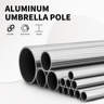 Arlmont & Co. Patio Umbrella, Outdoor Table Umbrella With Push Button ...